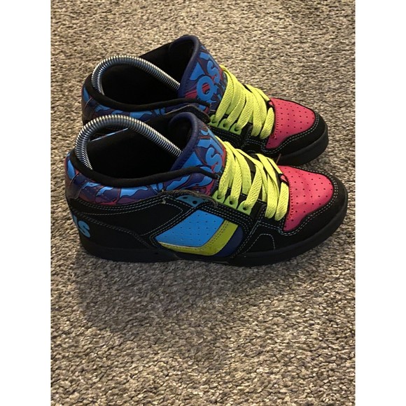 Osiris | Shoes | Osiris Y2k South Bronx Girls Skate Shoes Black Green ...